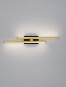 Designové nastěnné svítidlo Amica Zlatá