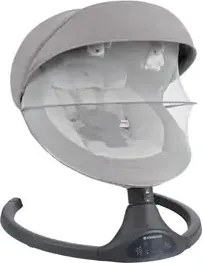 KikkaBoo Houpací lehátko elektrické Codie Light Grey / Nosnost do 9 kg