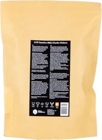 Grill Fanatics Hickory dřevěné kousky BBQ 1kg