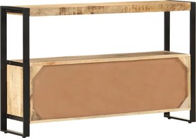 Odkládací skříňka 120 x 30 x 75 cm masivní mangovníkové dřevo 247923