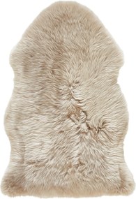 XXXLutz OVČÍ KOŽEŠINA, 50/80 cm, béžová Linea Natura - Online Only koberce & rohožky - 008583004689