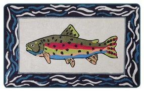 Koupelnová předložka Pescado 40x60 vícebarevná