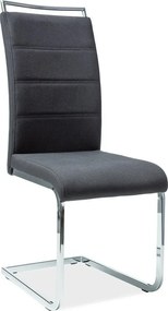 Casarredo - Komfort nábytek Pohupovací jídelní židle H-441 černá látka