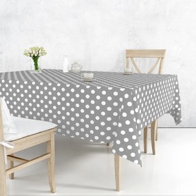 Ubrus PVC DC-416 šedý  metráž šířka 140cm