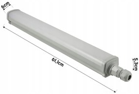 Hermetické LED svítidlo Philips - 60 cm - 15 W - neutrální barva