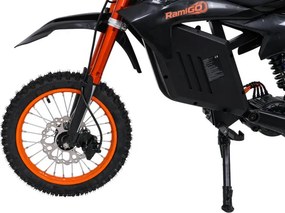 Elektrická motorka E-RIDER X černá