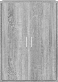 Příborníky 2 ks šedé sonoma 60 x 31 x 84 cm kompozitní dřevo 3276572