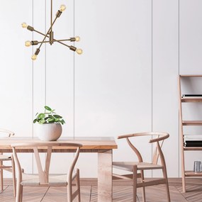 OPVIQ Závěsné světlo OZBEST mosaz 584TTM1224