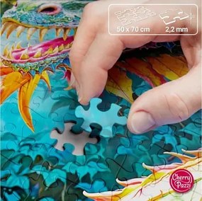 CHERRY PAZZI Puzzle Drak štěstí / 1000 dílků