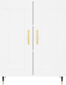 Skříň highboard bílá 69,5 x 34 x 180 cm kompozitní dřevo 3189933