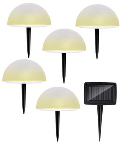 Grundig | SADA 5x LED Solární svítidlo LED/1,2V multicolor | P5629