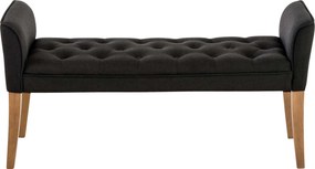 Chaiselongue Cleopatra, světlý antik – tmavě šedá