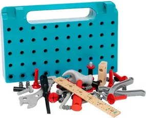 BRIO Stavebnice BUILDER Pracovní stůl s nářadím / od 3 let