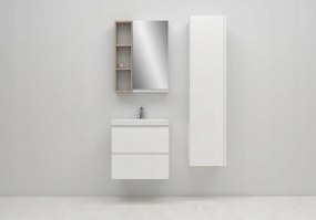Cersanit - SET skříňka + umyvadlo, bílý lesk, Moduo 50, S801-230-DSM