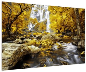 Obraz podzimní krajiny (90x60 cm)