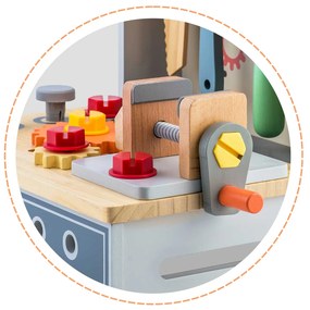 Dřevěná dílna s nářadím RK-877 Ricokids