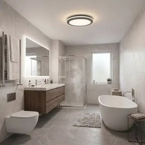 Solight Gari černá / LED osvětlení / 44W / 3960lm / 3CCT / IP65 / 40cm
