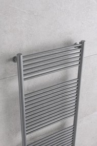 P.M.H. PMH Taifun 500 x 1210 mm TS3 koupelnový radiátor Barva PMH: Metalická stříbrná - strukturální