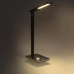 RETLUX RTL 198 Stmívatelná LED lampa černá Qi 5W