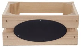 Orion domácí potřeby Dekorativní bedýnka Industrial tabulka 20x14,5x cm 731044