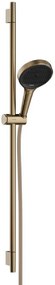 Hansgrohe Rainfinity - Set sprchové hlavice, tyče a hadice, 3 proudy, kartáčovaný bronz 28743140