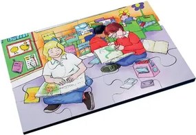 Just Jigsaws 490 Inkluze - dřevěný puzzle set / 72 dílů / od 3 let