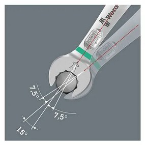 Wera 020232 Očkoploché klíče 5,5 ÷ 32 mm 6003 Joker 22 Set 1 (Sada22 dílů)