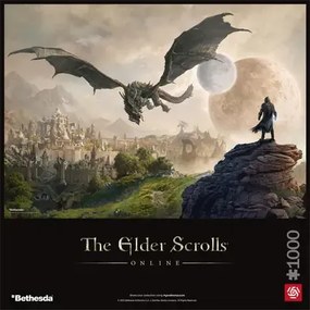 GOOD LOOT Puzzle Elder Scrolls Online: Elsweyr / 1000 dílků / 68,3 × 4