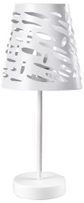 ONLI - Stolní lampa RICKY 1xE14/10W/230V 28 cm bílá