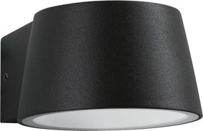 P 94452 Venkovní nástěnné svítidlo Capea černá IP44 6W 230V teplá bílá - PAULMANN