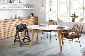 Hauck Polstrování Deluxe k židli Alpha+, Melange charcoal