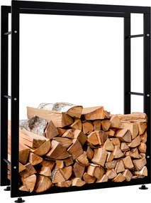Stojan na palivové dřevo Keri V2 25x80x100 – černá