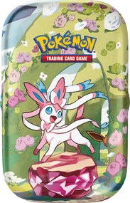 _Ostatní 1_ Hra Pokémon TCG SV8.5 Prismatic Evolutions Mini Tin 2x booster v plechovce pci10046