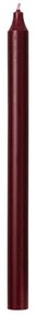 Broste, Svíčka kulatá dlouhá 2,1 cm | vínová