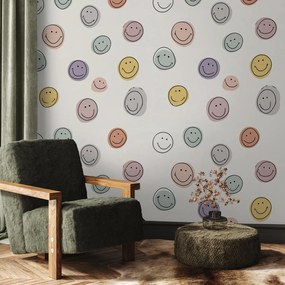 Fototapeta - Smajlíci (245x170 cm)