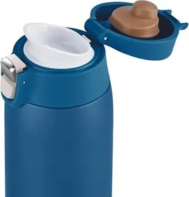 Emsa TRAVEL MUG light 0.4l tmavě modrá / Termohrnek / nerezová ocel