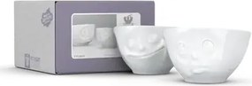Fiftyeight Products Sada misek Glücklich  Och bitte bílá / Sada misek