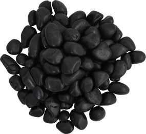 vidaXL Leštěné oblázky 10 kg 2–5 cm [155329] Barva: Bílá