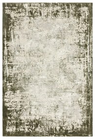 Tribeca Design Kusový koberec Zoom Border Green Rozměry: 160x230 cm
