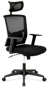 Ergonomická kancelářská židle RELORA - černá síťovina Barva: černá