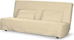 Potah na pohovku IKEA Beddinge , dlouhý barva krémová látka lesklé, pletený vzor