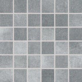 Rako Dlažba RAKO Rebel DDM06742 mozaika (5x5) tmavě šedá 30x30 - 153181