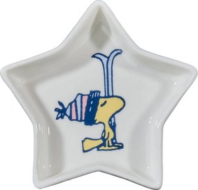 PEANUTS Talířek na šperky hvězda Woodstock a lyže 10 cm