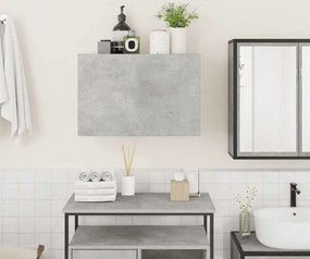 vidaXL Koupelnová nástěnná skříňka 60 x 25 x 40 cm kompozit [860070] Barva: Staré dřevo