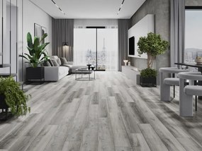 Mexen Santa Clara vinylové panely 1240 x 182 mm SPC 6,5 mm, podklad IXPE 1,5 mm, 4 V-drážka, Dub - F1010-1240-182-505-4V1-01