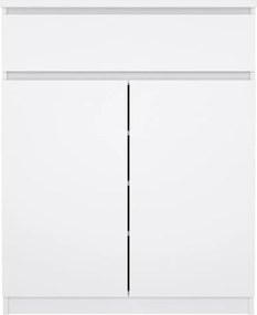 FALCO Komoda Simplicity 234 bílý lesk