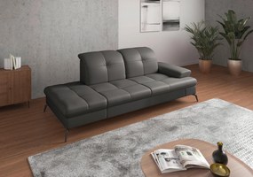 XXXLutz LENOŠKA, kůže, antracitová Sit & More - Online Only sedačky - 00014401216R