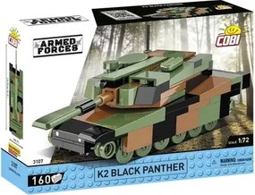 COBI 3107 Armed Forces K2 Black Panther / 160 kostek / 1:72 / od 6 let