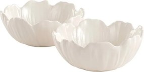 Bílé porcelánové misky v sadě 2 ks na salát Eira – Jotex