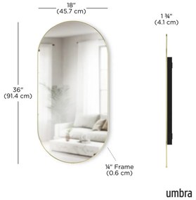 Nástěnné zrcadlo 46x91 cm Hubba – Umbra
